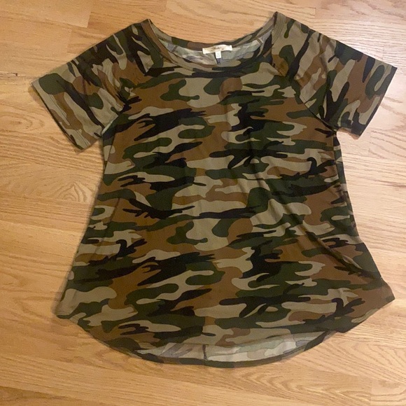andreé by unit | Tops | Andre By Unit Camouflage Shirt | Poshmark